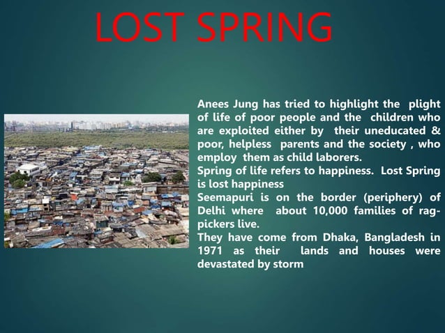 Lost Spring By Anlin Rabin.pptx
