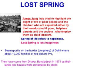 Lost spring ppt | PPT