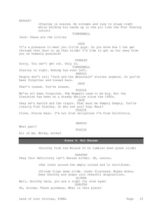 Free Middleschool Play Script (Land of Lost Stories) | DOCX