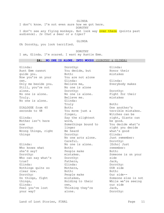 Free Middleschool Play Script (Land of Lost Stories) | DOCX