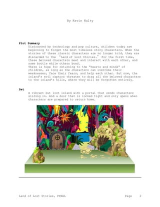 Free Middleschool Play Script (Land of Lost Stories) | DOCX