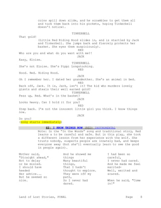 Free Middleschool Play Script (Land of Lost Stories) | DOCX