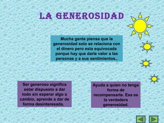 Los valores | PPT