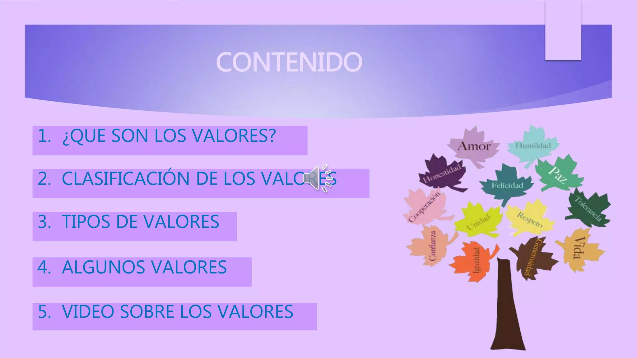 Los valores | PPT