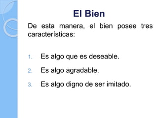 Los valores | PPTX
