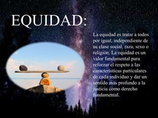 Los valores | PPTX