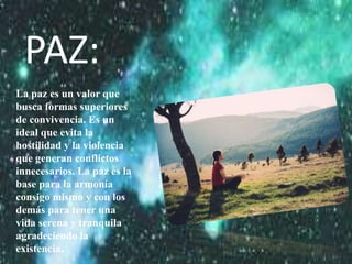 Los valores | PPTX