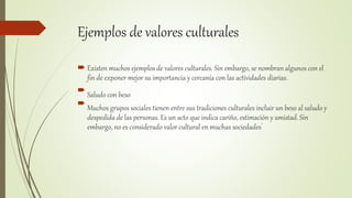 Los valores | PPTX