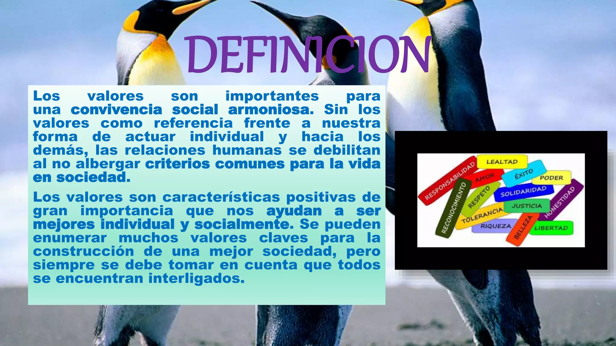 LOS VALORES | PPT