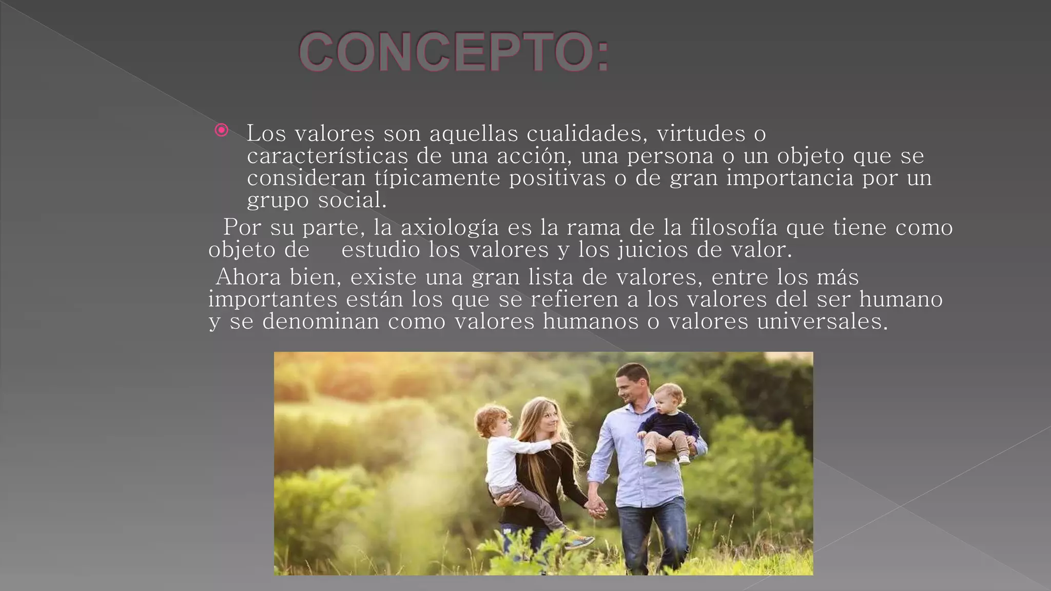 Los valores | PPTX