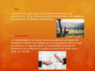 Los valores | PPTX