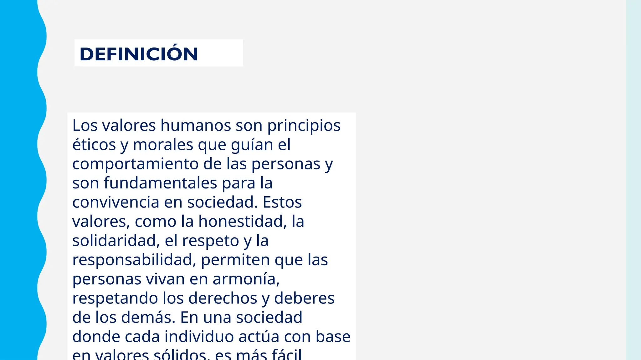 LOS VALORES, DEFINICION Y TIPOS, IMPORTANCIA.pptx