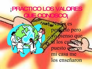 Los valores 11 2 | PPT