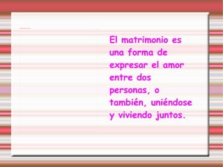 Los valores del amor | ODP