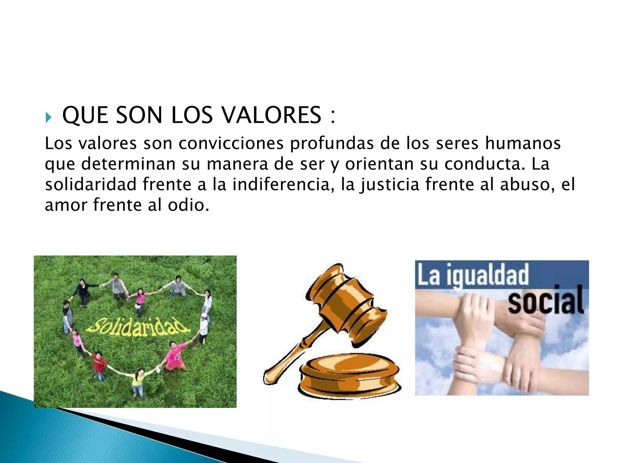 Los valores del mexicano diapositivas | PPT