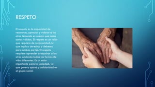 Los valores en la sociedad mfh | PDF