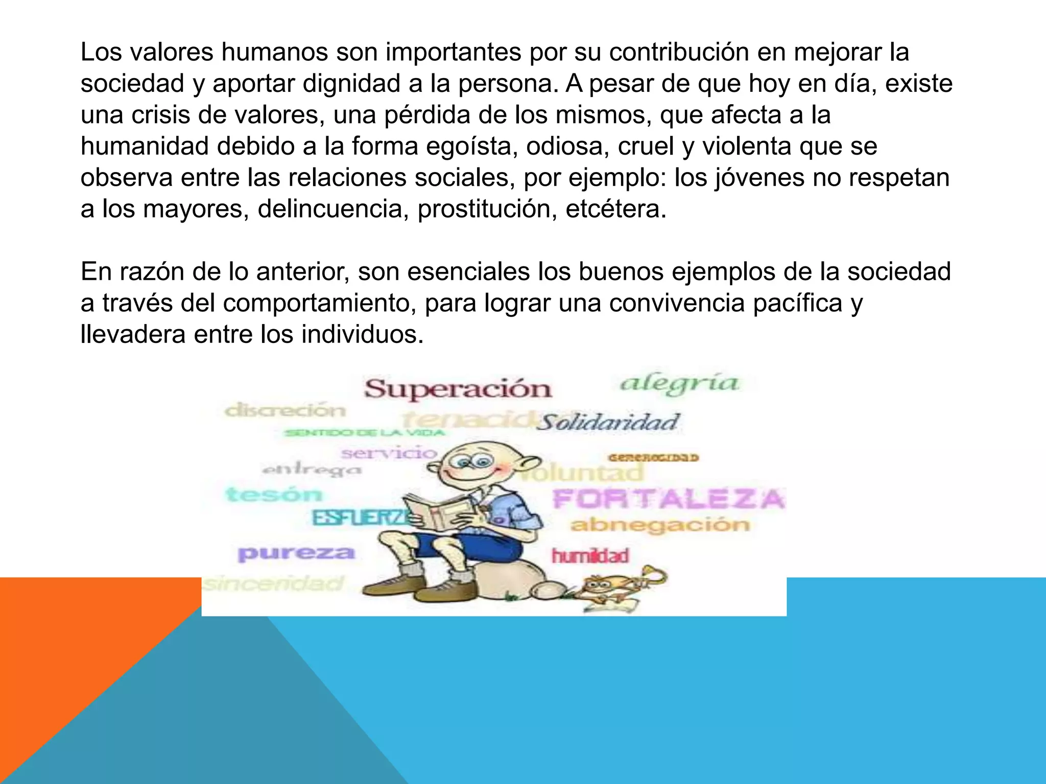 Los valores humanos | PPT