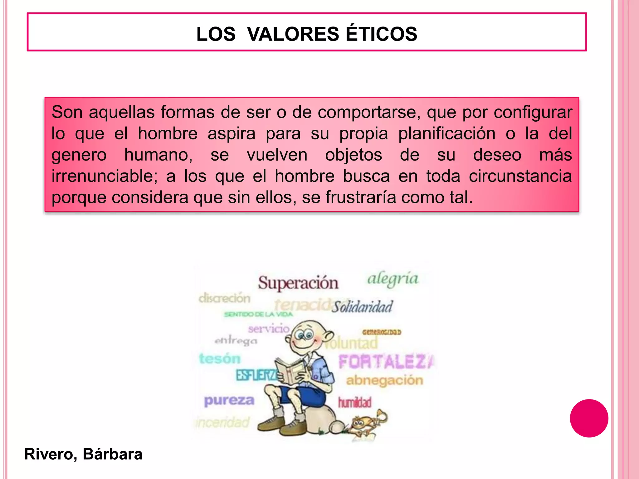 importancias de los valores | PPT