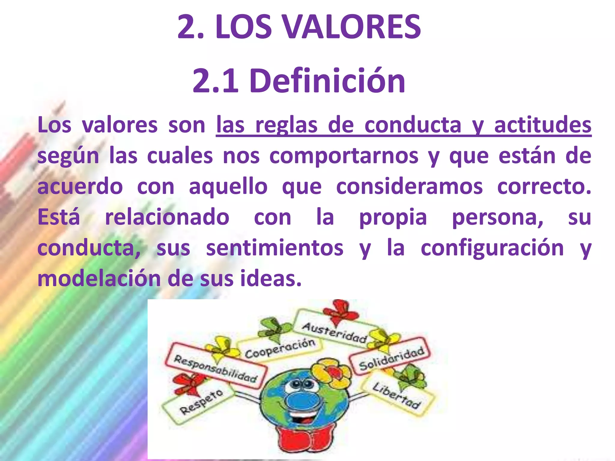 Los valores trabajo final | PPT | Descarga Gratuita