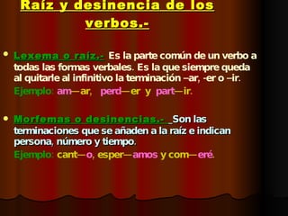 Los Verbos | PPT