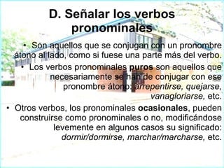 Los verbos | PPT