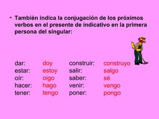 Los verbos quinto | PPT