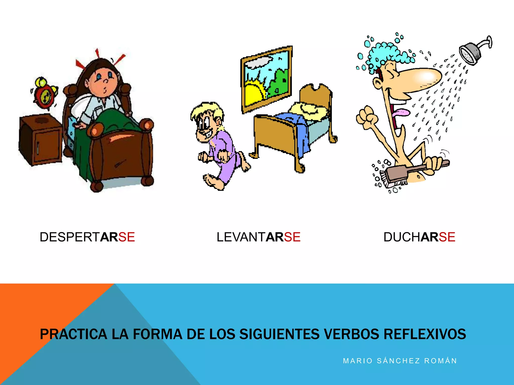 Los verbos reflexivos | PPTX