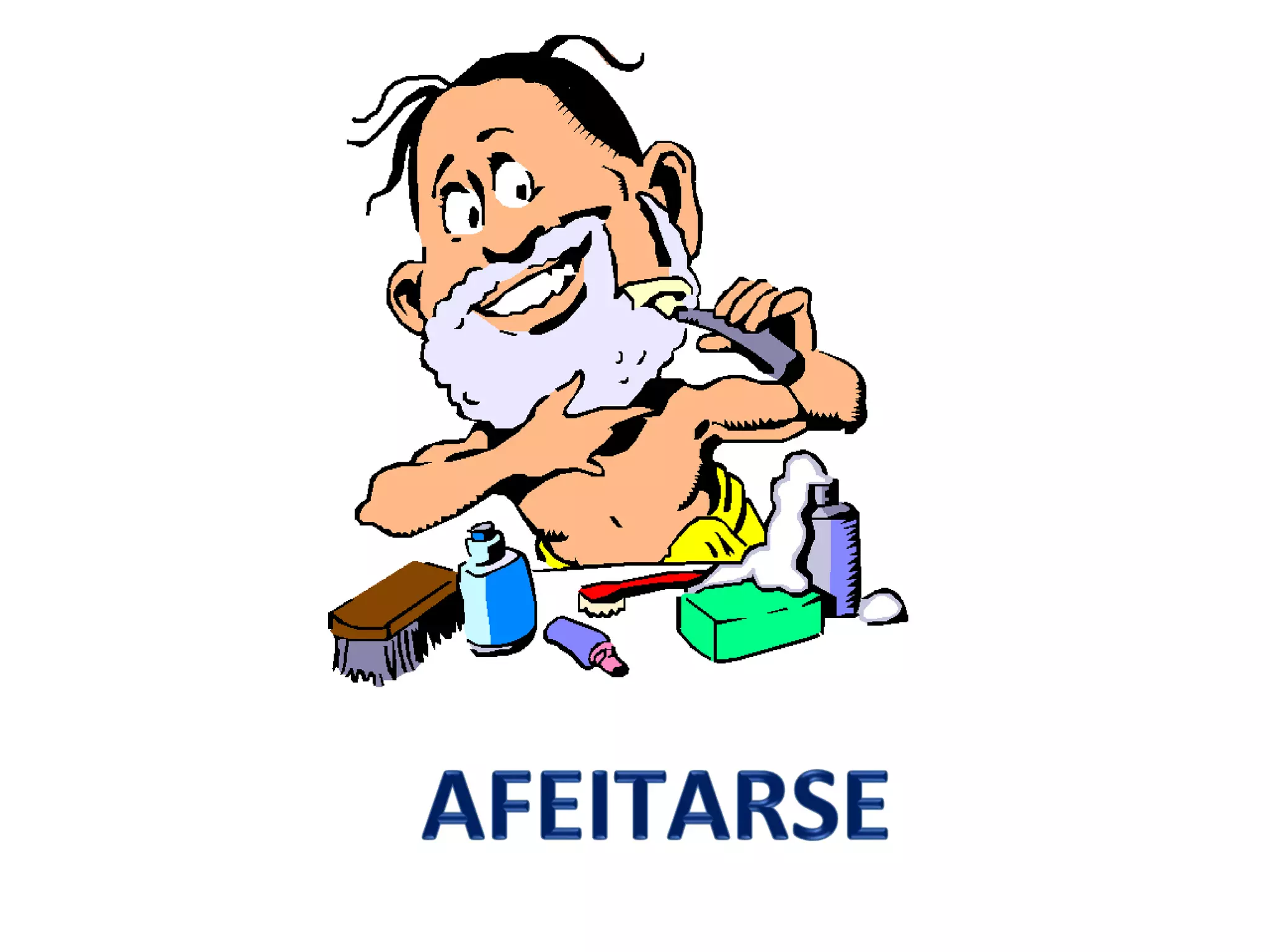 Los verbos reflexivos | PPT | Oral care | Personal Care