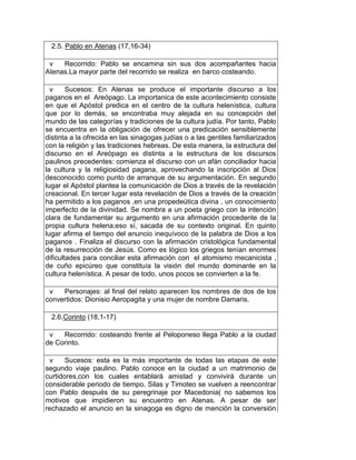 Los viajes de pablo | DOCX
