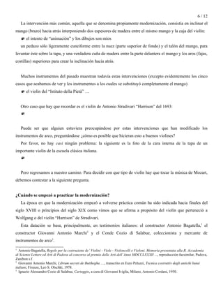 Los violines de Mozart y un recibo de Florencia | PDF