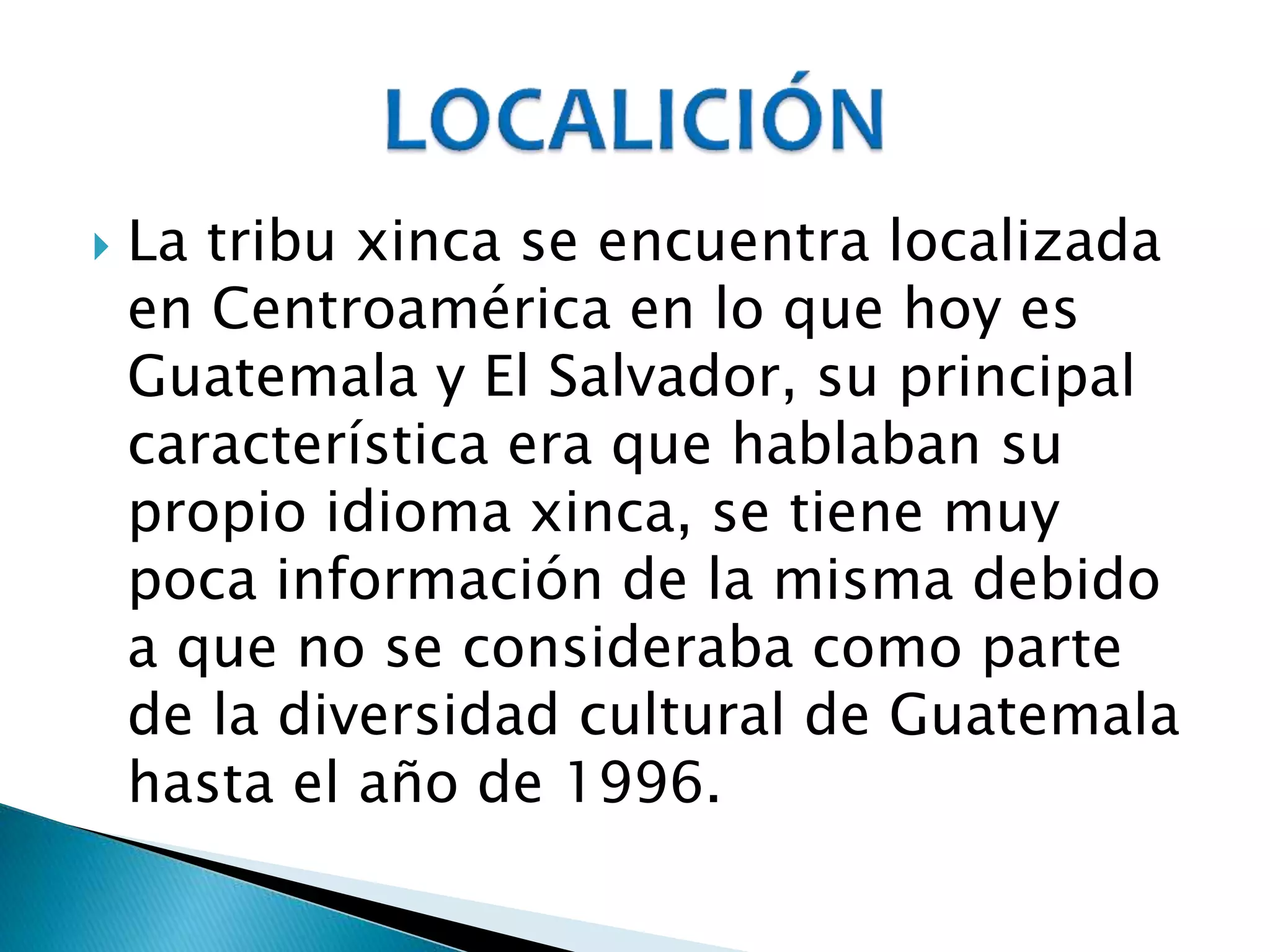 Los xincas | PPTX