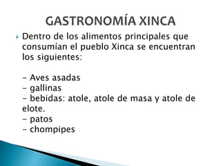 Los xincas | PPTX