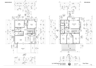 Architectural design and drafting sample, residential house design, NSW ...