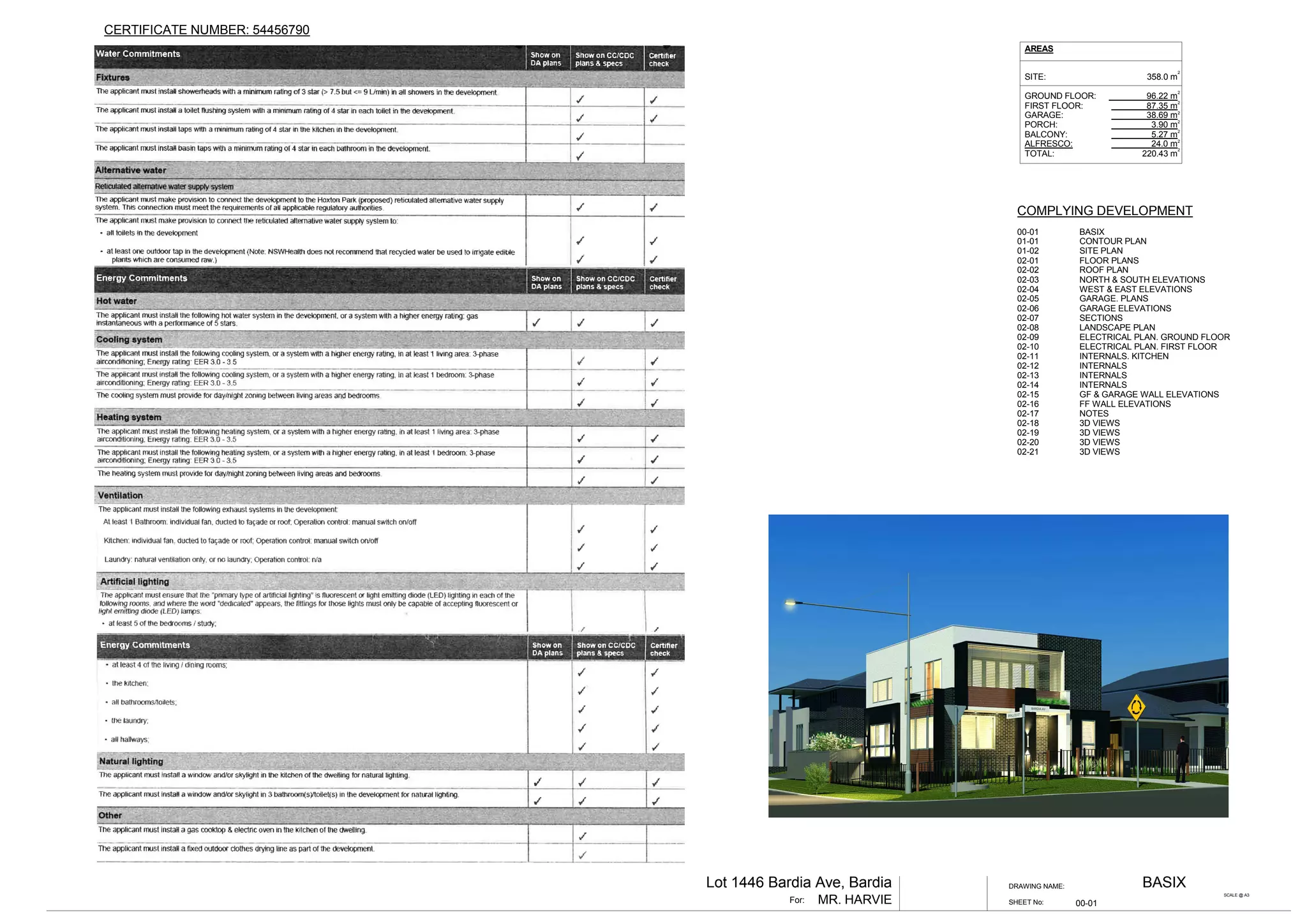 Architectural and drafting sample, residential house design, NSW | PPT