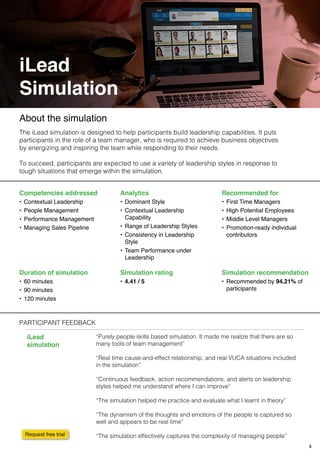 Business Simulations for the accelerated leadership development & digital competencies | PDF