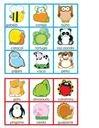 Loteria animales | DOCX
