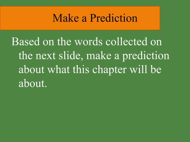 Lotf ch7 prediction | PPT