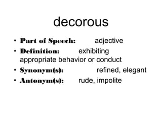 Lotf vocab set1_notes | PPT