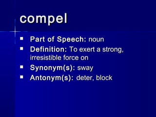 Lotf vocab set2_notes | PPT