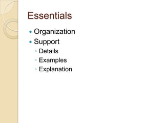 Lotf well developedparagraphs | PPTX