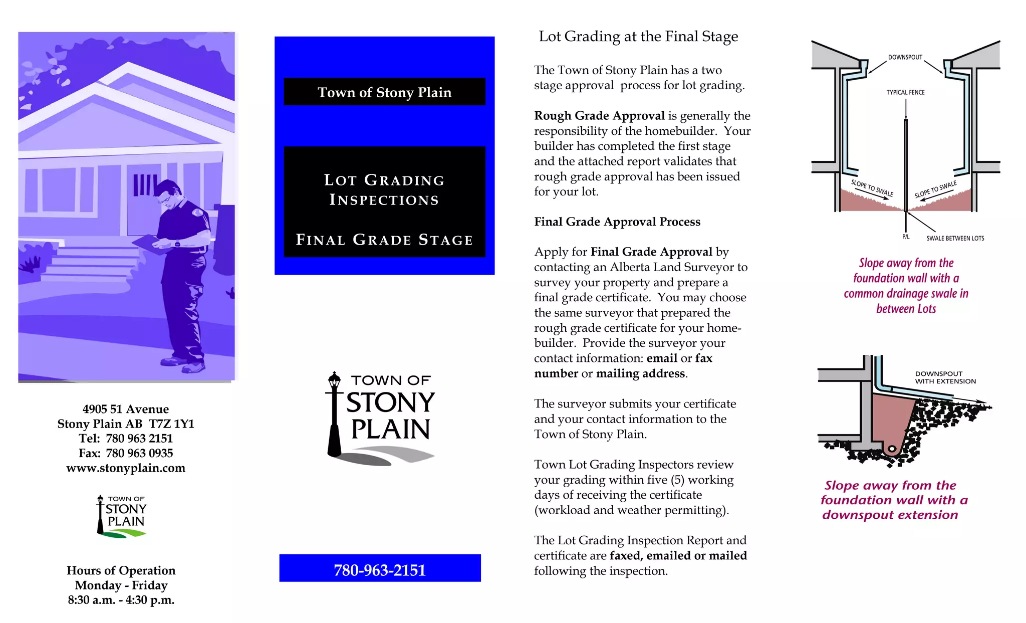 Lot Grading Inspections - Brochure | PDF