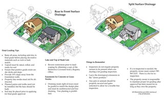 Lot Grading Inspections - Brochure | PDF