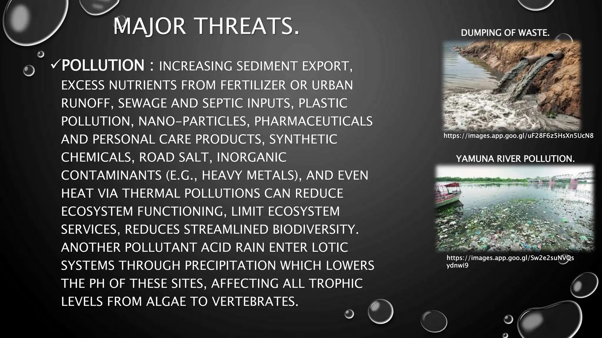 Lotic ecosystems. Fresh water existence then ppt.pptx
