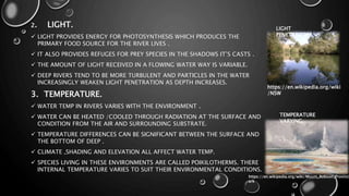 Lotic ecosystems. Fresh water existence then ppt.pptx