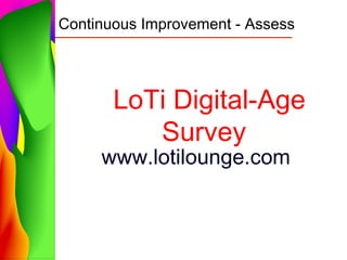 LoTi survey | PPT