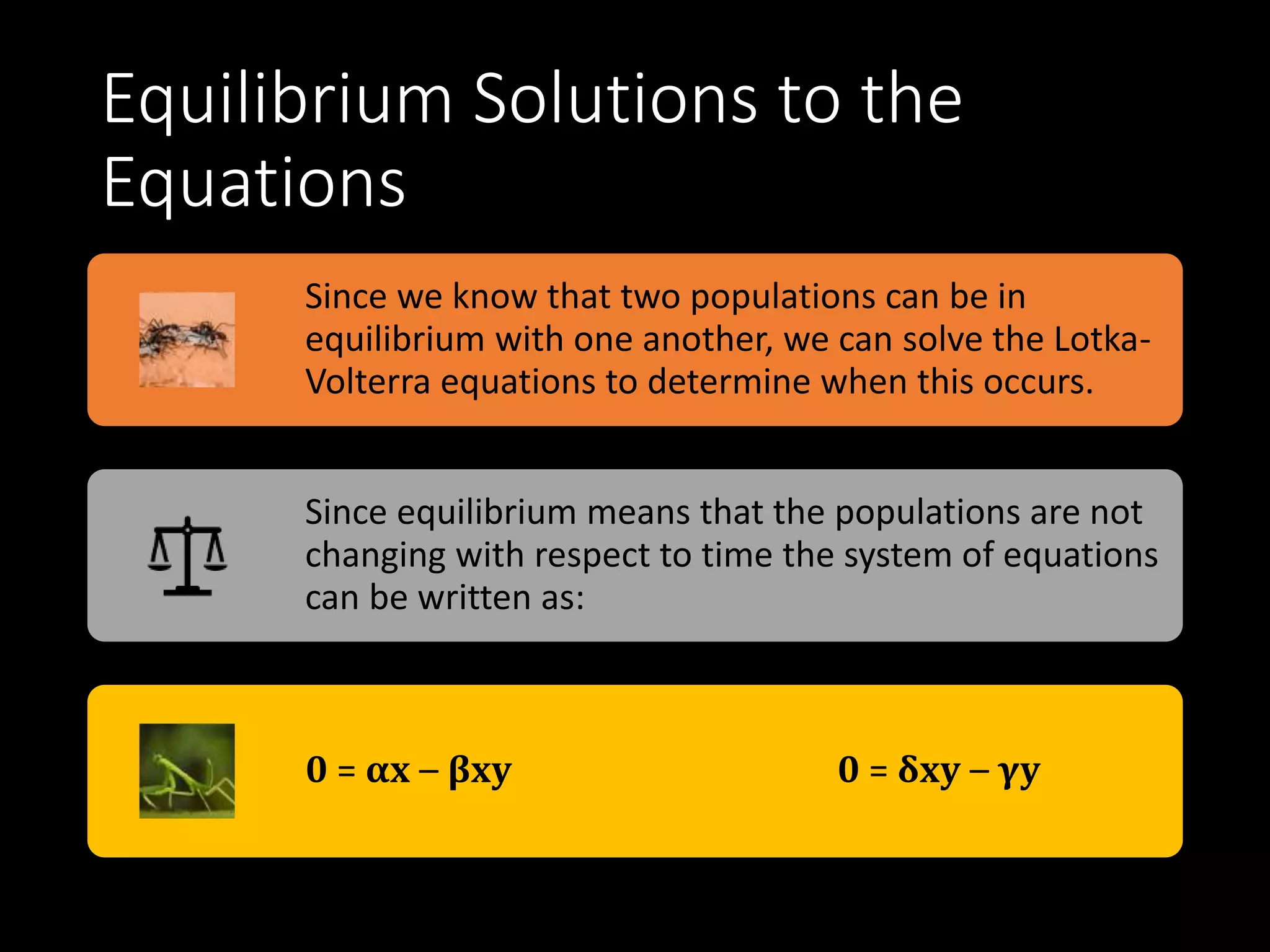 Lotka volterra model | PPTX