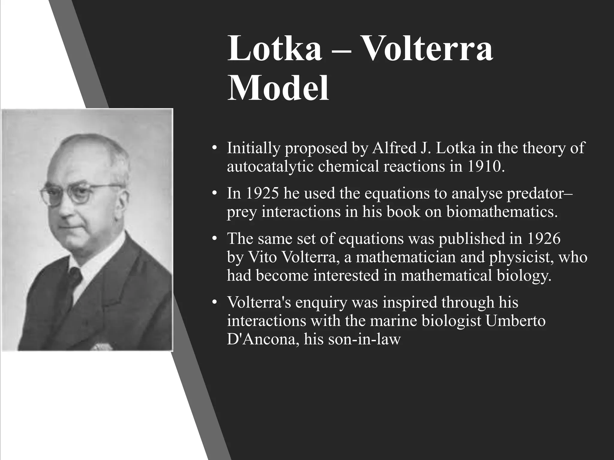Lotka volterra model | PPTX