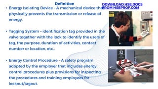 LOTO.pptx | Business and Finance