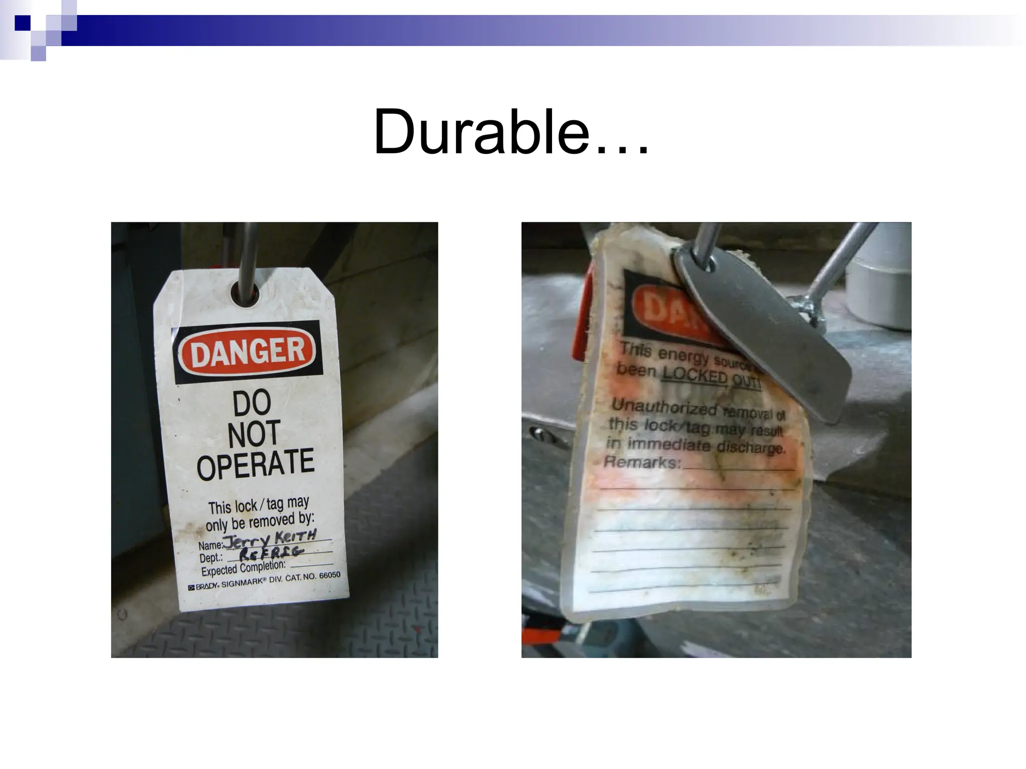 Lock out Tag Out -energy control procedure | PPT