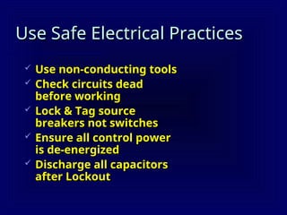 lockout tagout - energy isolation technology | PPT